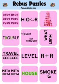 [New] Critical Thinking Rebus Puzzles with Answers - Fun Land Junior