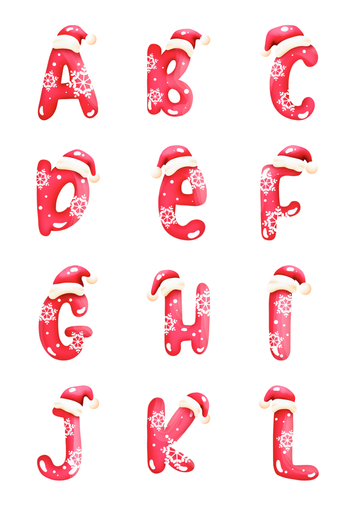 Christmas Alphabet Letters Printable – Free Festive Fun for Kids!