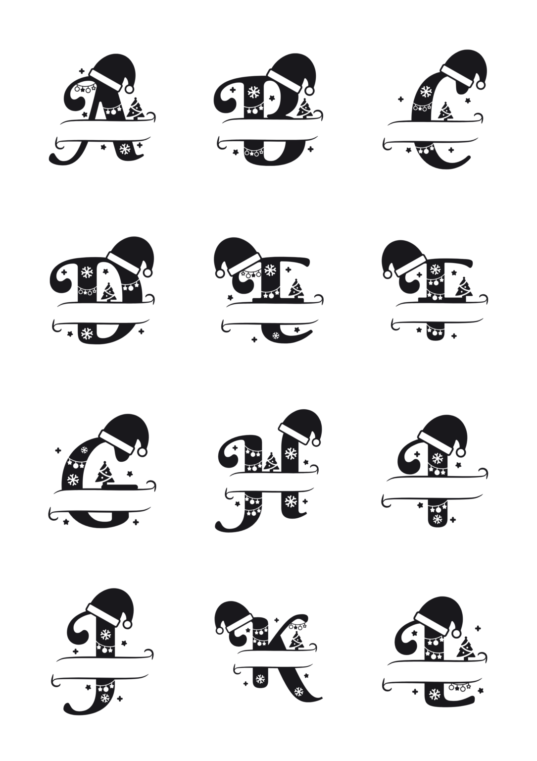 Christmas Alphabet Letters Printable – Free Festive Fun for Kids!